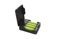 China AAA rechargeable lithium battery with 1100mWh capacity, 1600 recharge cycles, and 1.5V constant output for sale