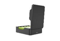 China AAA rechargeable lithium battery with 1100mWh capacity, 1600 recharge cycles, and 1.5V constant output for sale