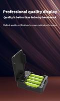 China OEM AAA rechargeable battery lithium battery with 1100mWh capacity, 1600 recharge cycles, and 1.5V constant output from manufacturer China for sale