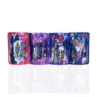 China 3.5g Aluminized Foil Smell Proof Mylar Packaging Bag 8th Plug Zip Lock Mylar Bags for sale