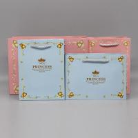 China Multiple Color Custom Printed Reusable Shopping Paper Bag With Twisted Handle for sale