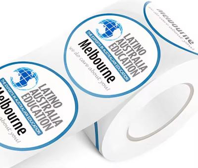 China Uv Resistance Anti Fake Label  With CMYK Printing Customized Security Features for sale