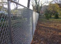 China Galvanized Chain Link Fence 1.2-5.0mm Wire Diameter with 0.5-5.0m Width Options for Industrial and Residential Use for sale