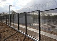 China 358 Anti Climb Security Fence 76.2mm x 12.7mm Mesh with 4mm Wire Diameter for High Protection for sale
