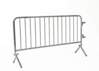 China Crowd Control Barrier 2.1x1.1m with Hot-Dipped Galvanized Finish and Multiple Frame Options for sale