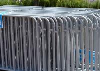 China Crowd Control Barrier 2.1x1.1m with Hot-Dipped Galvanized Finish and Multiple Frame Options for sale