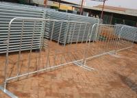 China Crowd Control Barrier 2.1x1.1m with Hot-Dipped Galvanized Finish and Multiple Frame Options for sale