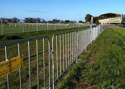 China Crowd Control Barrier 2.1x1.1m with Hot-Dipped Galvanized Finish and Multiple Frame Options for sale