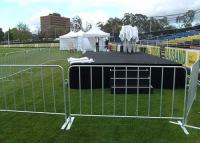 China Crowd Control Barrier 2.1x1.1m with Hot-Dipped Galvanized Finish and Multiple Frame Options for sale