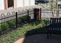 China Steel Fence with 32x32mm Rails and 1.2mm Thickness - 0.9m to 1.8m Heights Available for sale
