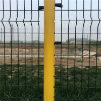 China 100×50mm V Mesh Welded Fencing Panel with 3-6mm Wire Thickness and 2000-3000mm Width - Green PVC Coated for sale
