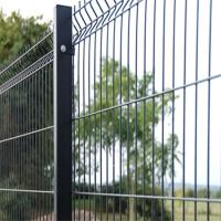 China 100×50mm V Mesh Welded Fencing Panel with 3-6mm Wire Thickness and 2000-3000mm Width - Green PVC Coated for sale