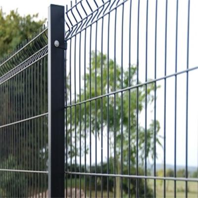 China 100×50mm V Mesh Welded Fencing Panel with 3-6mm Wire Thickness and 2000-3000mm Width - Green PVC Coated for sale