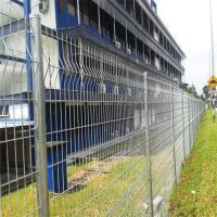 China 8x6FT Concrete Reinforcing Welded Galvanized V Mesh Fencing Panels 3-6mm Wire Thickness 2000-3000mm Width for sale