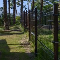 China 3D Series Galvanized Mesh Fencing 3-6mm Wire Thickness 600-3000mm Height with V-Shaped Reinforcement for sale