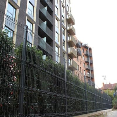 China Galvanized Welded Curved V Fencing 3-6mm Wire Thickness 2000-3000mm Panel Width for Residential and Commercial Security for sale