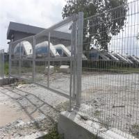 China 1.5M High Roll Top BRC Mesh Fencing with Galvanized Coating - 5mm Wire Diameter, 50-300mm Mesh Spacing for sale