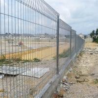 China 2.4m Galvanized BRC Fencing System with 5-6mm Wire Diameter and Multiple Coating Options for sale