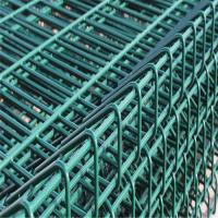 China BRC Rolled Top Mesh Fencing with 5-6mm Wire Diameter and 50-300mm Mesh Spacing Options for sale