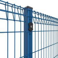 China Roll Top Mesh Panel Fence with 5-6mm Wire Diameter and 2400mm Panel Length - FA & FB Series Galvanized Options for sale