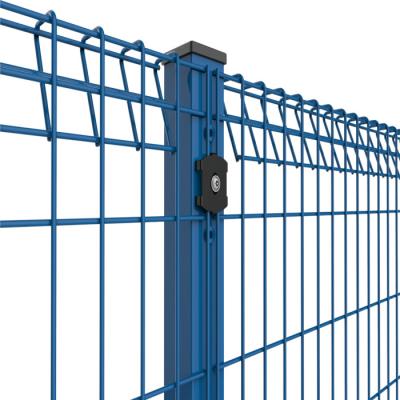 China Roll Top Mesh Panel Fence with 5-6mm Wire Diameter and 2400mm Panel Length - FA & FB Series Galvanized Options for sale