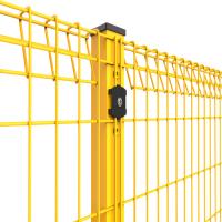 China Roll Top Mesh Panel Fence with 5-6mm Wire Diameter and 2400mm Panel Length - FA & FB Series Galvanized Options for sale