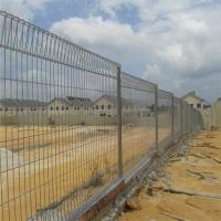 China BRC Roll Top Security Fence with 5-6mm Wire Diameter and 50-300mm Mesh Spacing Options for sale