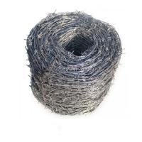 China Heavy Galvanized Barbed Wire with 800-1200 N/mm² Tensile Strength and 3-6 Inch Barb Spacing for sale