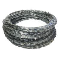 China Razor Wire Coil Security Barrier - BTO-22 450mm Diameter Anti-Climb Fencing with 2.5mm Wire for sale