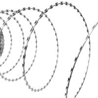 China Razor Wire Coil Security Barrier - BTO-22 450mm Diameter Anti-Climb Fencing with 2.5mm Wire for sale