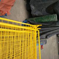 China Temporary Welded Wire Fence Panel 1.8x2.4m for Construction Sites with 3.0-5.0mm Wire Diameter for sale
