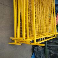 China Temporary Welded Wire Fence Panel 1.8x2.4m for Construction Sites with 3.0-5.0mm Wire Diameter for sale