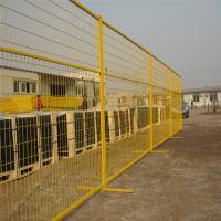 China Temporary Welded Wire Fence Panel 1.8x2.4m for Construction Sites with 3.0-5.0mm Wire Diameter for sale