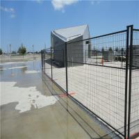 China Galvanized Temporary Mesh Fencing Panels 1.8x2.4m to 2.1x3.3m with 3.0-5.0mm Wire for Construction Sites for sale