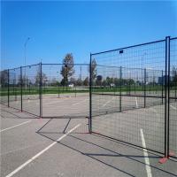 China Galvanized Temporary Mesh Fencing Panels 1.8x2.4m to 2.1x3.3m with 3.0-5.0mm Wire for Construction Sites for sale