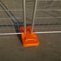 China Hot Dip Galvanized Welded Steel Temporary Fence Panels 1800-2100mm Height with 3-4mm Wire for sale