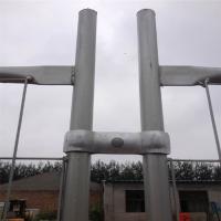 China Heavy Duty Anti-Climb Temporary Fencing Panels 1800x2400mm with 3.5mm Wire and Hot-Dip Galvanized Finish for sale