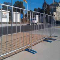 China Construction Temporary Fence Panels 1800-2100mm Height with Anti-Climb Mesh & Hot-Dip Galvanized Finish for sale