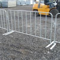 China Construction Temporary Fence Panels 1800-2100mm Height with Anti-Climb Mesh & Hot-Dip Galvanized Finish for sale