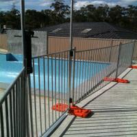China Australian Removable Swimming Pool Temporary Fence Panel 1800-2100mm Height with Anti-Climb Mesh for sale
