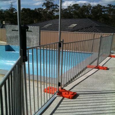 China Australian Removable Swimming Pool Temporary Fence Panel 1800-2100mm Height with Anti-Climb Mesh for sale