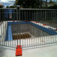 China Australian Removable Swimming Pool Temporary Fence Panel 1800-2100mm Height with Anti-Climb Mesh for sale