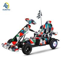 China Go Kart Pro Kids Electric Buggy 4 Wheeler Transmission draft drive MAX SPEED 18-25km/h for sale