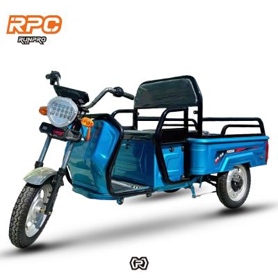 China Heavy duty cargo transport with 3.75-12 tire size 600kg 1000w 3 wheel electric motorcycle for sale