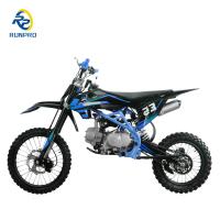 China 125cc Dirt Bike 4 Stroke Cross Pit Motorcycle with 4 Gear Transmission and Kick Start for sale