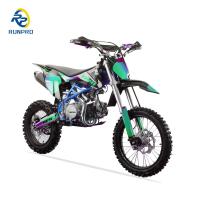 China 125cc Dirt Bike 4 Stroke Cross Pit Motorcycle with 4 Gear Transmission and Kick Start for sale