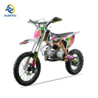 China 125cc Dirt Bike 4 Stroke Cross Pit Motorcycle with 4 Gear Transmission and Kick Start for sale