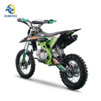 China 125cc Dirt Bike 4 Stroke Cross Pit Motorcycle with 4 Gear Transmission and Kick Start for sale