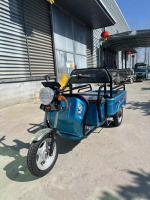 China Custom Farm 1200W Electric Tricycle Motorcycle with Front Drum Rear Drum Brake System for sale