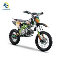 China 125cc Gasoline Single Cylinder 4 Stroke Dirt Bike Motocross Kick Start Electric Start for sale